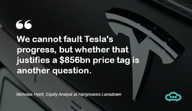 Tesla stock price is looking crazily expensive, say analysts